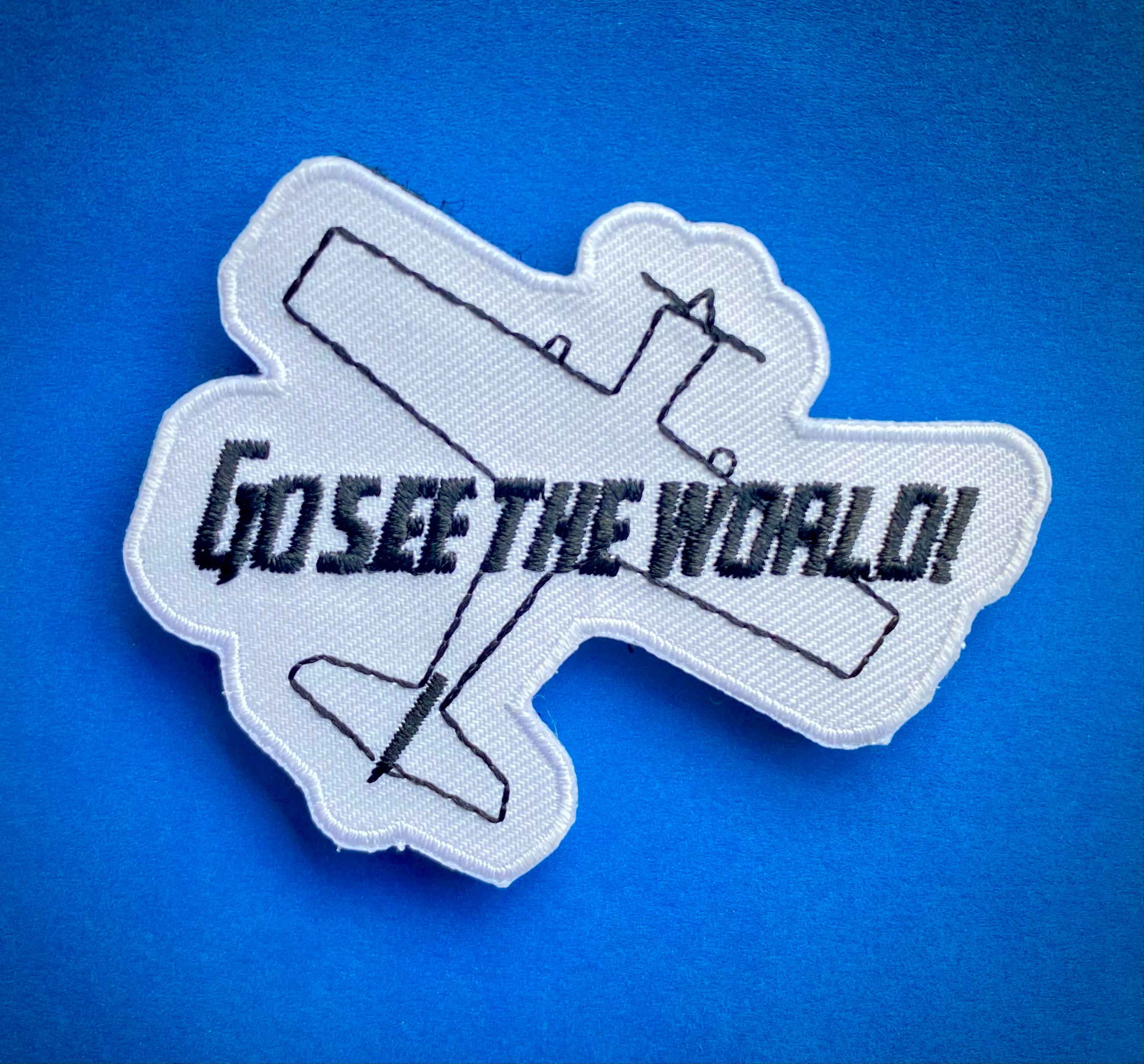 Go See The World patch – GWA Merch